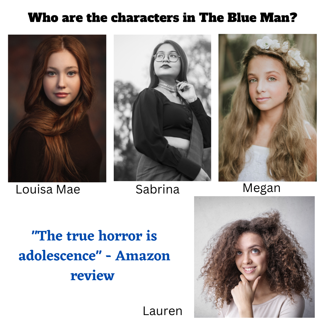 Character inspiration for The Blue Man | Leilanie Stewart