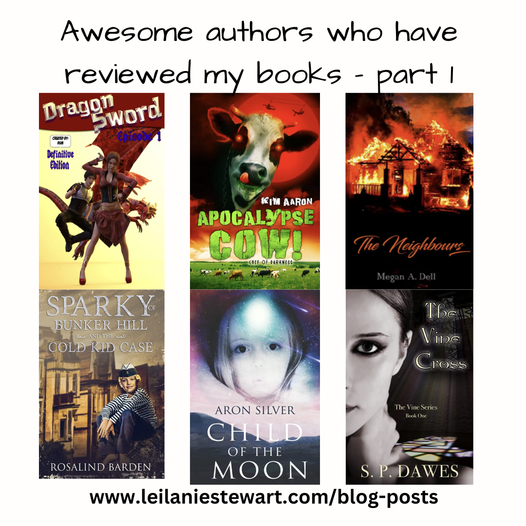Awesome authors who have reviewed my books – part 1 | Leilanie Stewart