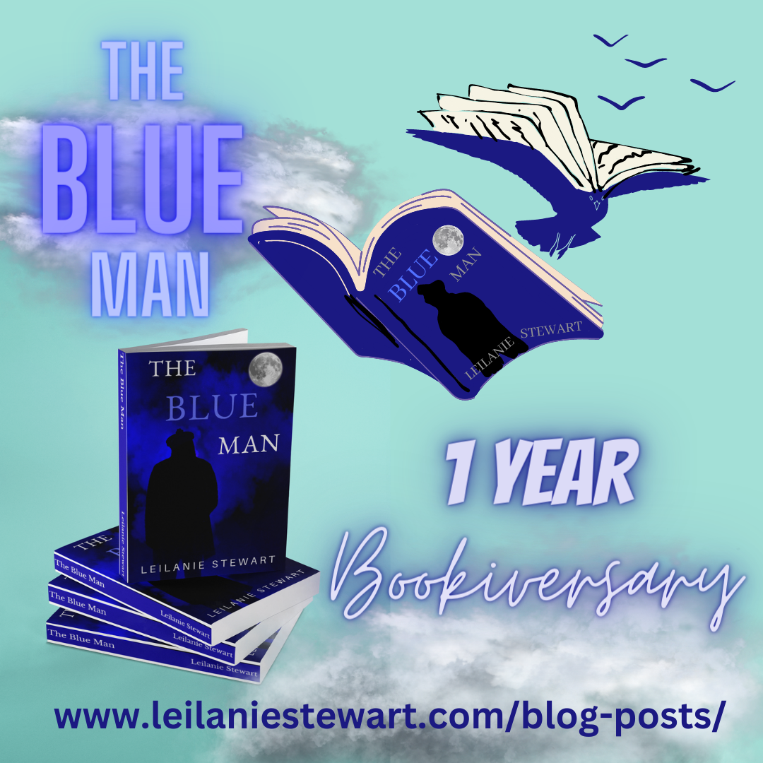 The Blue Man one year bookiversary – what I’ve learned about how to ...